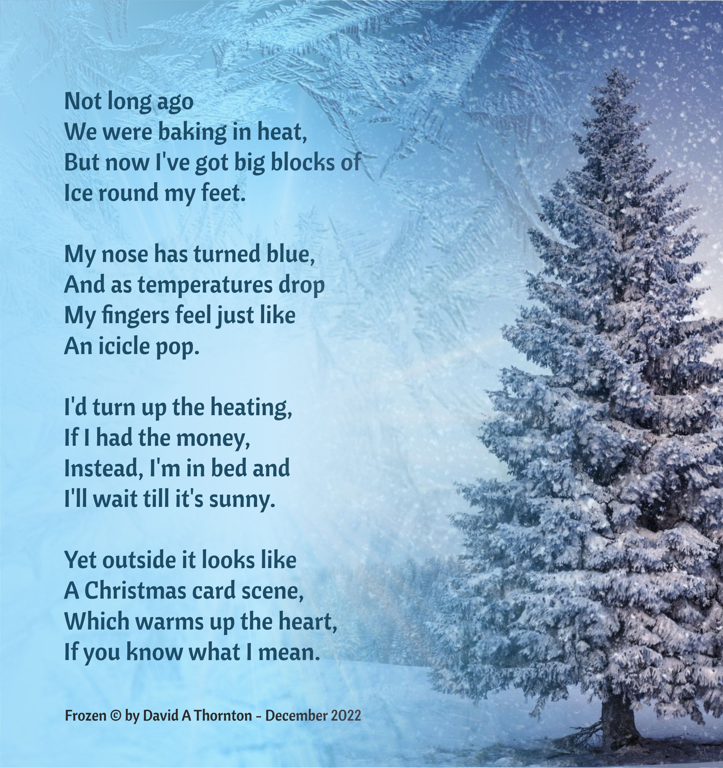 Frozen – David's Poems